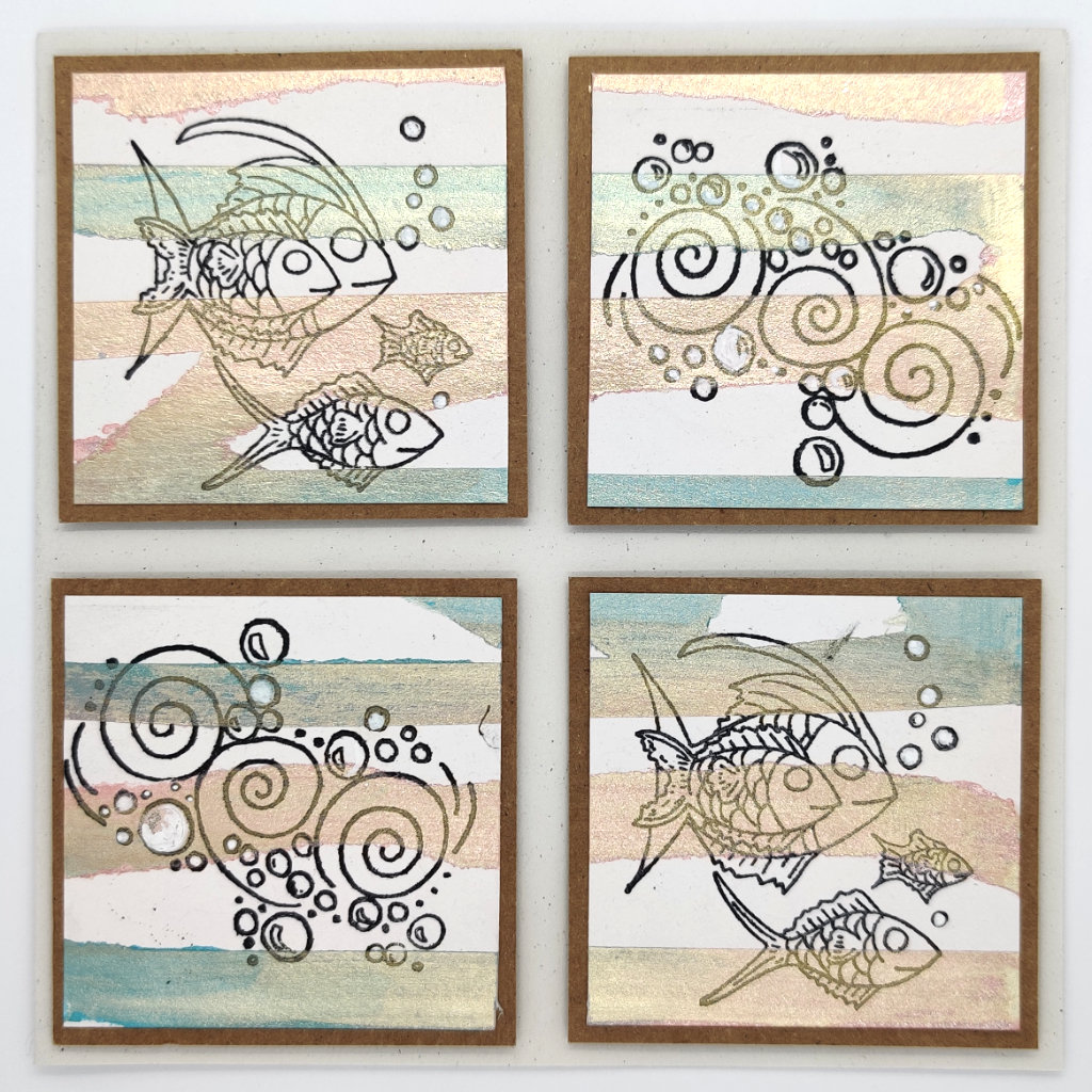 Collectors Edition - Number 41 - Swirly Bubbles - IndigoBlu